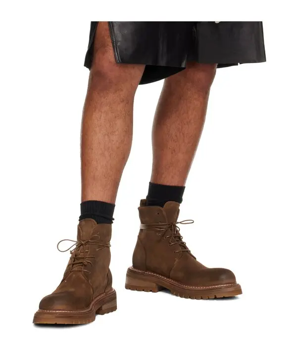 Marsèll Carrucola Combat Ankle Boots