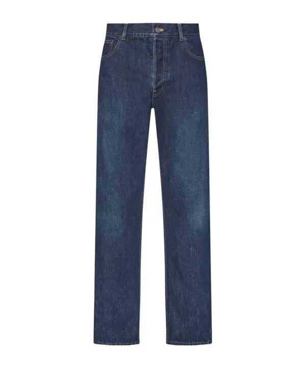 THE ROW Mid-rise Jeans In Cotton Denim