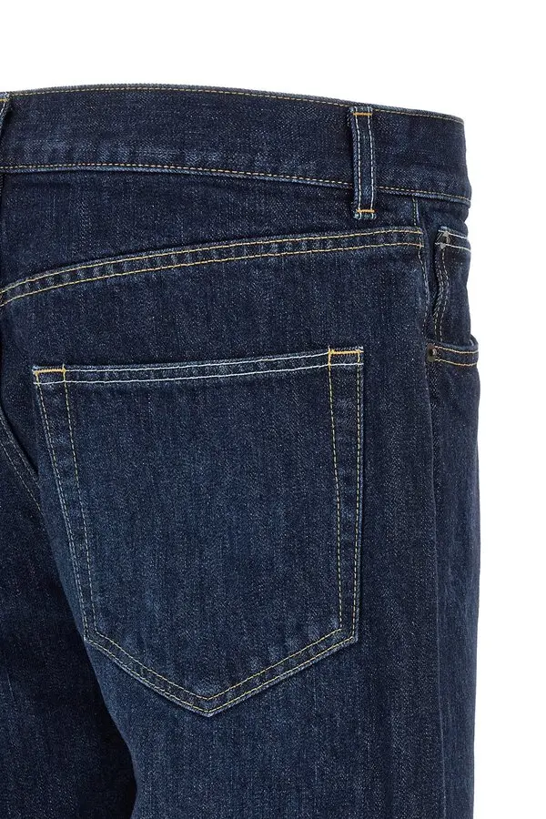 THE ROW Mid-rise Straight Leg Jeans