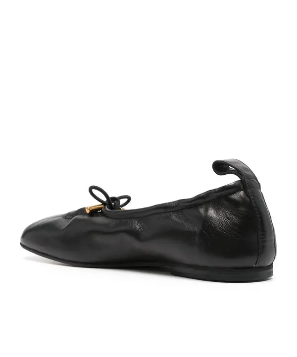 ALOHAS Square-toe Ballet Flats