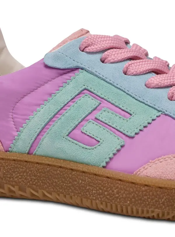 Balmain Swan Panelled Sneakers