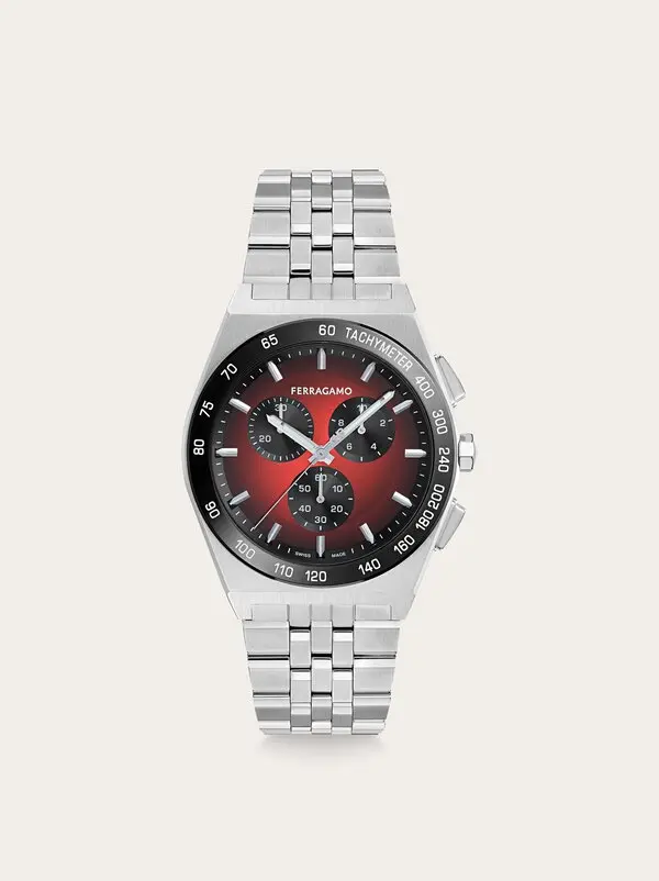 FERRAGAMO Vega New Chrono Watch - Red