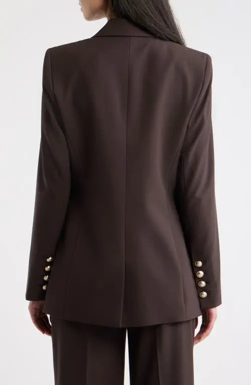 TAHARI ASL One-button Peak Lapel Blazer