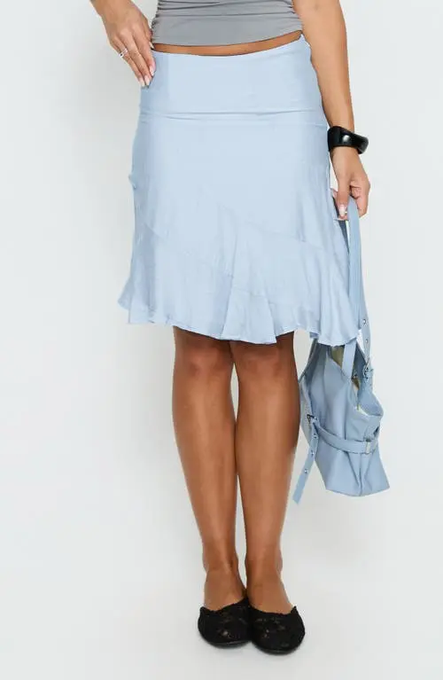 Princess Polly With Kindness Asymmetric Hem Midi Skirt