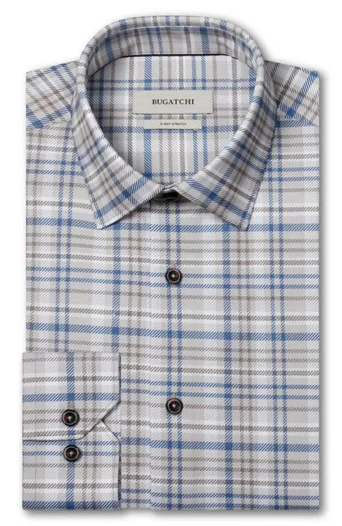 Bugatchi James Plaid Long Sleeve Button Up Shirt
