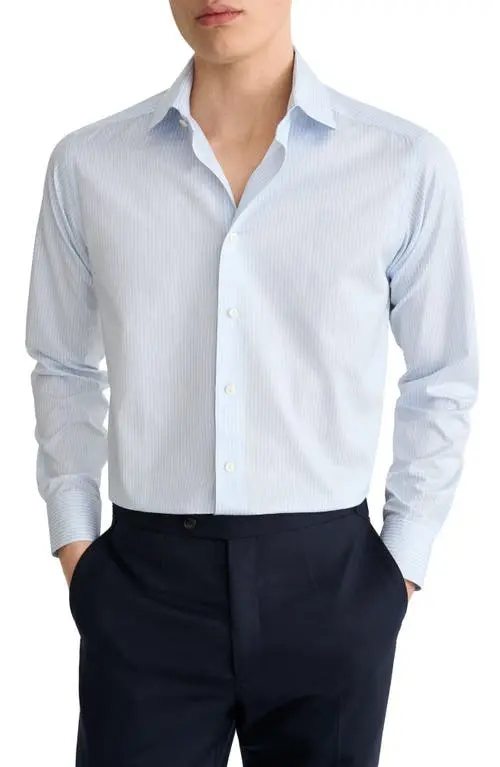 Eton Contemporary Fit Striped Shirt