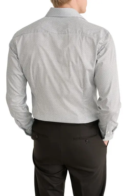 Eton Slim Fit Micro Print Cotton Shirt