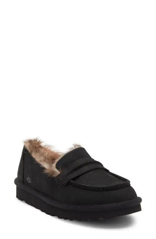 UGG Ellis Leather Loafer - Black