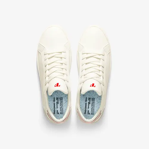 THOUSAND FELL Lace-up Sneakers - Bone-dune