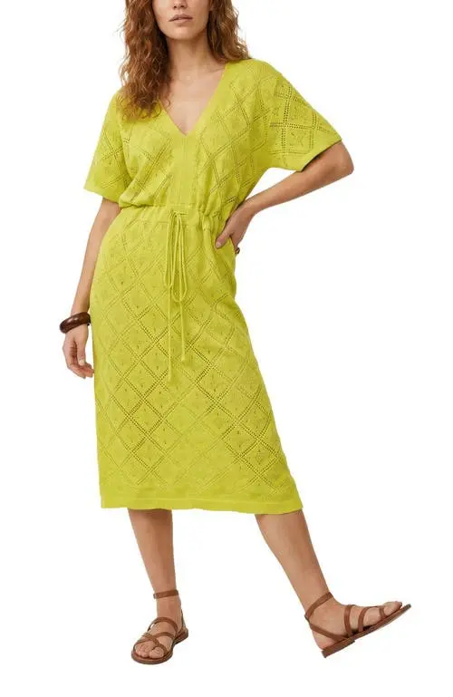 RAFFYA Santorina Knitted Midi Dress