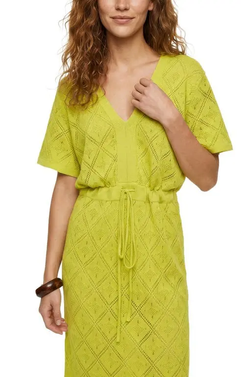 RAFFYA Santorina Knitted Midi Dress