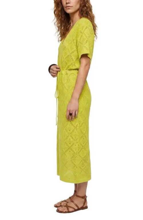 RAFFYA Santorina Knitted Midi Dress