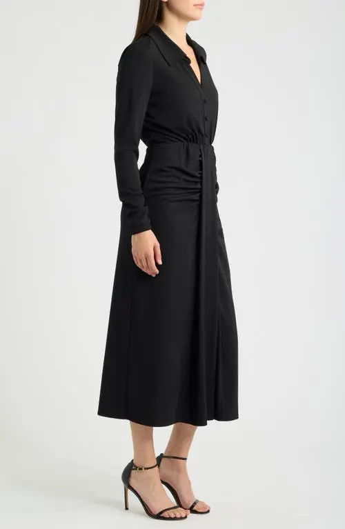 Julia Jordan Ruched Midi Dress