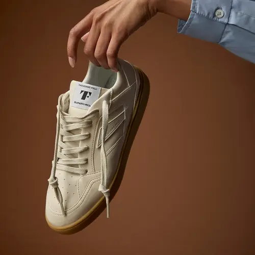 THOUSAND FELL Court Sneakers - White