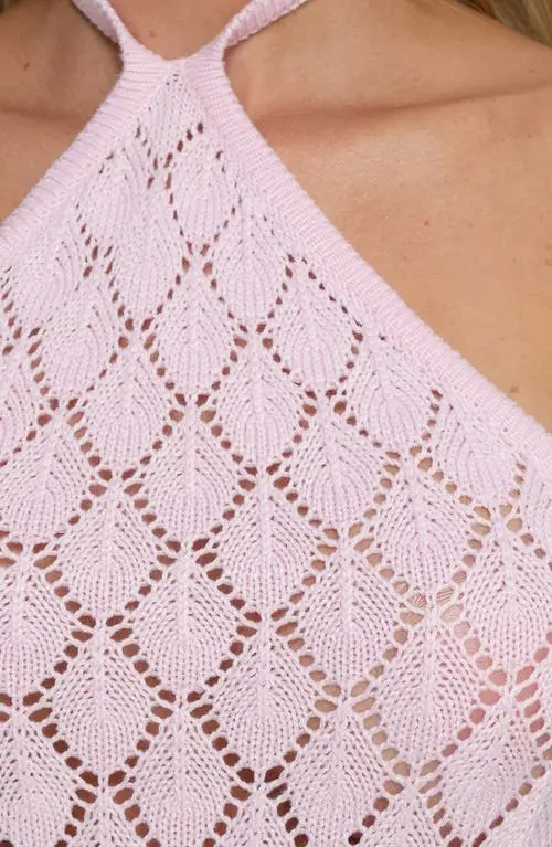 Princess Polly Jorda Halter Crochet Maxi Dress