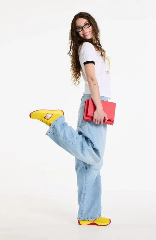 FRESHY Brites Lace-up Sneakers - Lemon Fizz