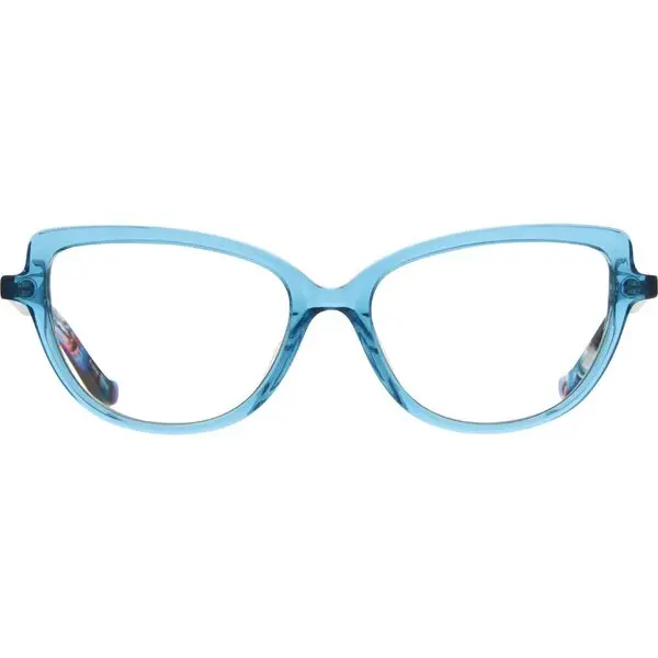 RENEE'S READERS Maria Photochromic Blue Light Reading Glasses - Blue Crystal