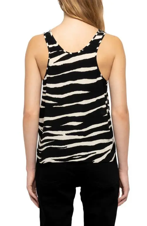Zadig&Voltaire Tarys Zebra Print Tank