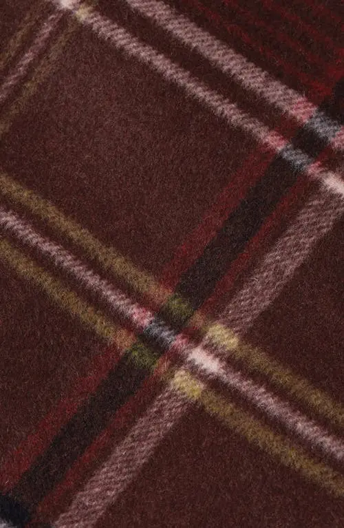 Scotch & Soda Checked Wool Blend Short Jacket