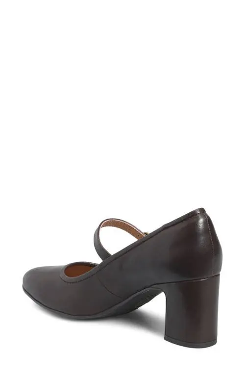 SOFFT Adelaide Mary Jane Block Heel Pumps - Chocolate