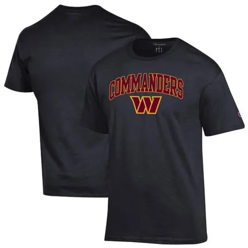 Champion Washington Commanders Arch Over Logo T-shirt