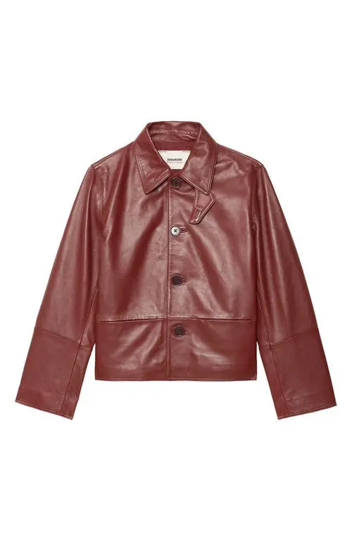 Zadig&Voltaire Lessa Leather Jacket