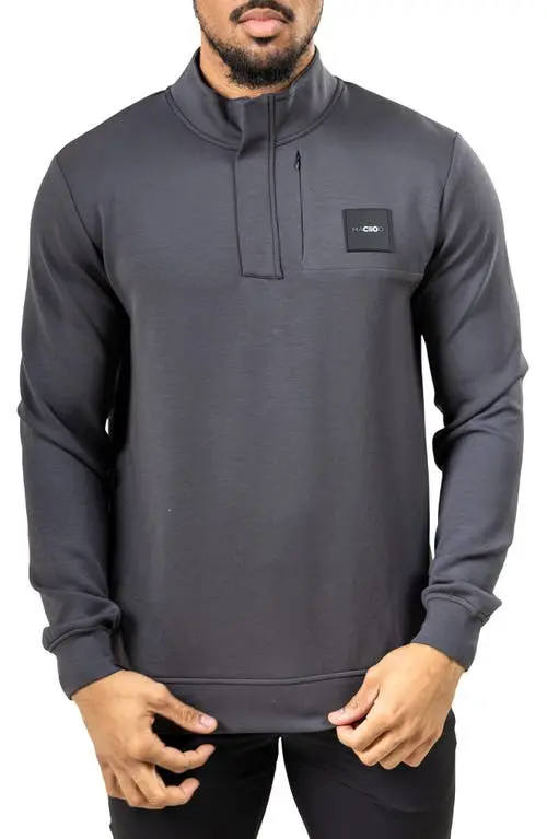 MACEOO Marthyr Quarter Zip Pullover