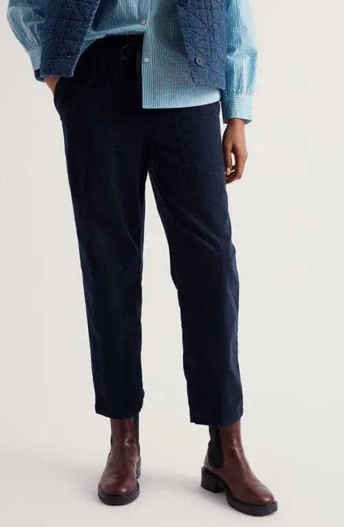 SEASALT CORNWALL Corduroy Crop Pants - Maritime
