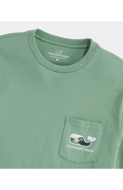 Vineyard Vines Low Country Whale Graphic Pocket T-shirt