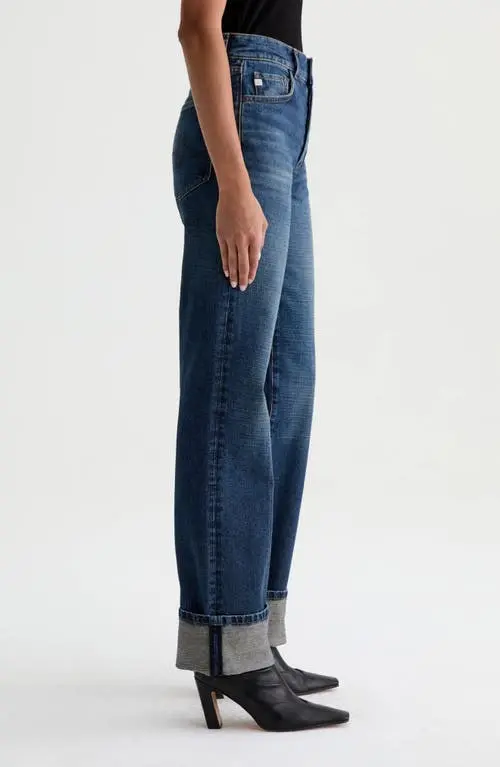 Ag Sydney High Waist Relaxed Straight Leg Jeans