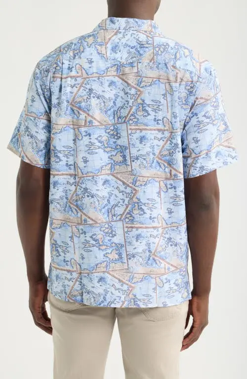 Tommy Bahama Coastal Ease Isle Explorer Islandzone® Short Sleeve Button-up Shirt