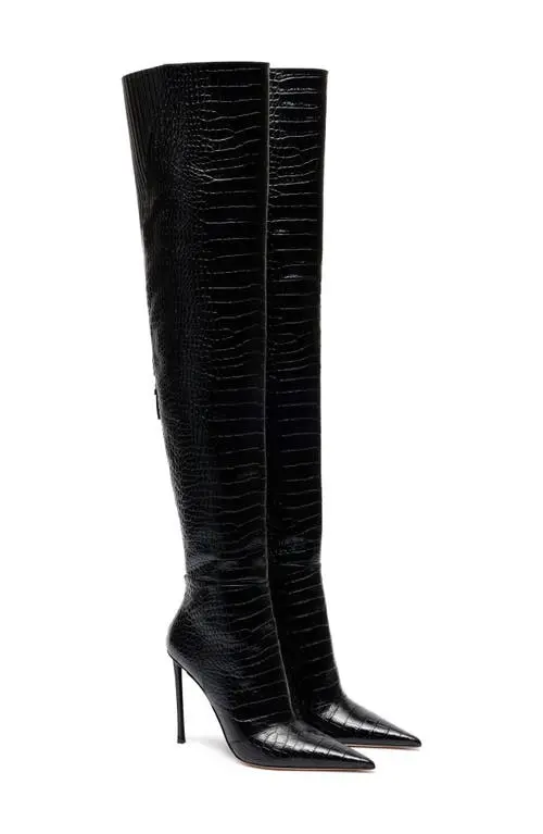 TOM FORD Vertigo Pointed Toe Over-the-knee Boots