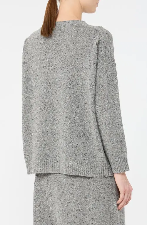 Max Mara Crewneck Wool & Silk Blend Sweater