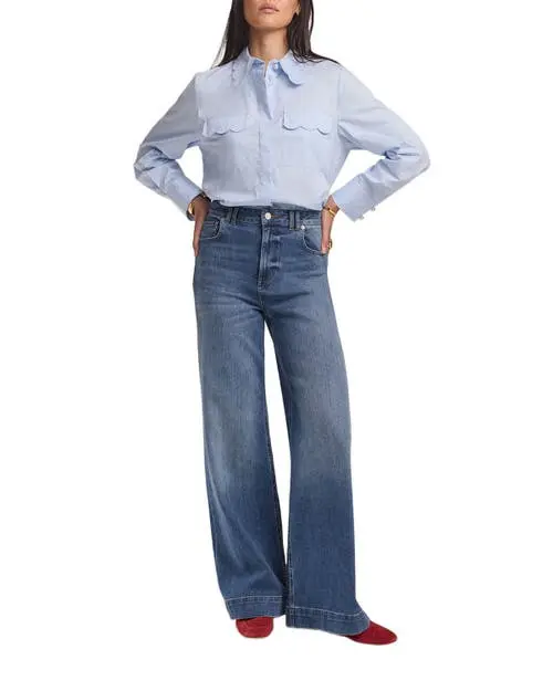 Mint Velvet Ultimate Wide Leg Jeans