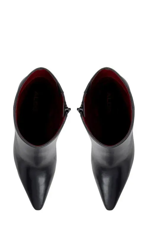 Aldo Guavaberry Pointed Toe Stiletto Ankle Boot - Other Black