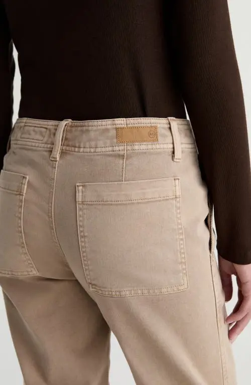 Ag Brinley Mid Rise Straight Leg Trouser Jeans