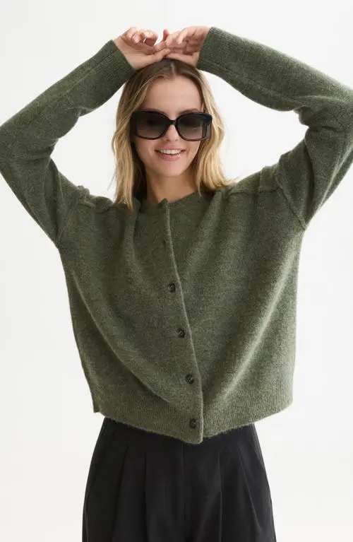 Scotch & Soda Fuzzy Relaxed Fit Cardigan