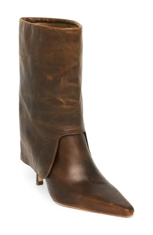 Cinq À Sept Anita Foldover Bootie - Toffee