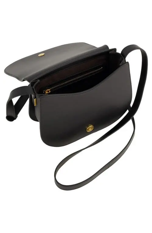 Vince Suede Saddle Crossbody Bag