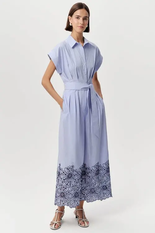 EXQUISE Zoie Embroidered Jumpsuit