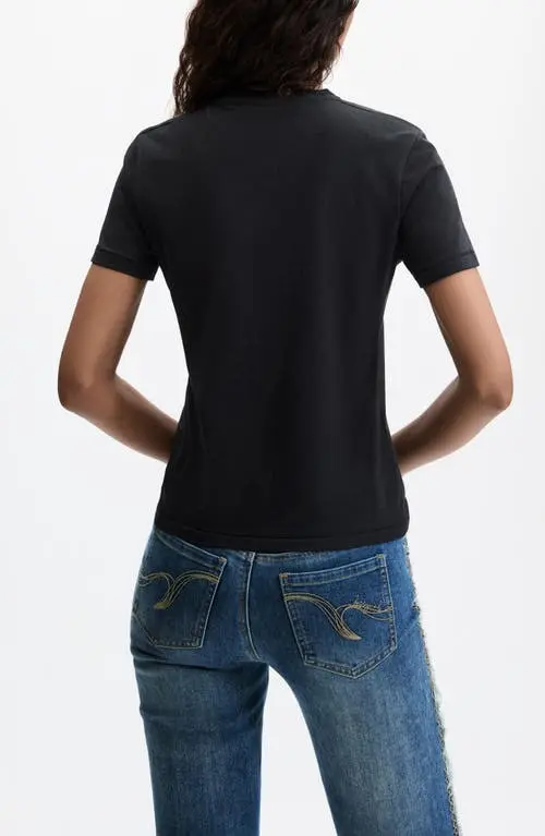 Desigual Floral Graphic T-shirt
