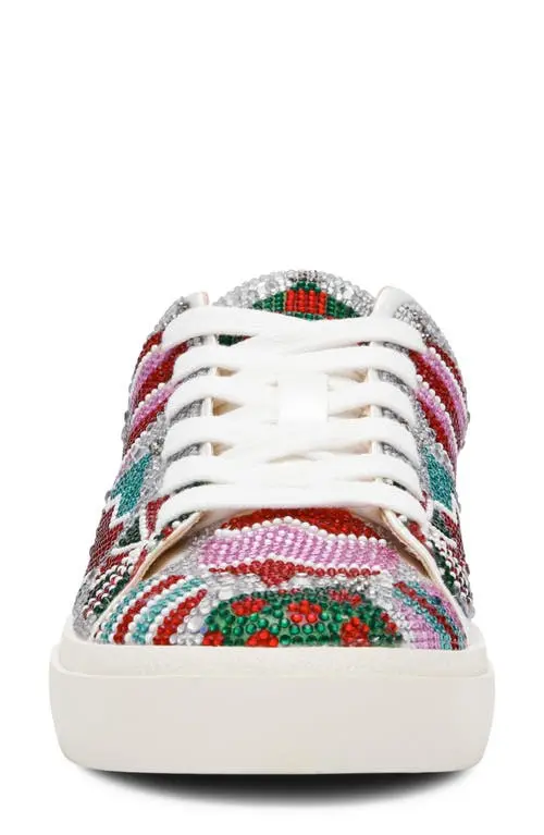 Betsey Johnson Callie Embellished Lace-up Sneakers
