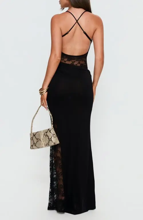 Princess Polly Chantella Lace Cutout Maxi Dress