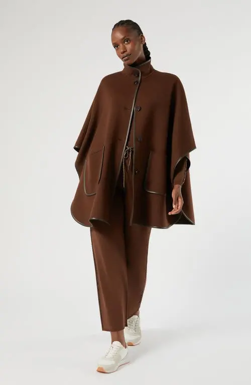 Marina Rinaldi Sequin Side Stripe Knit Wide Leg Trousers