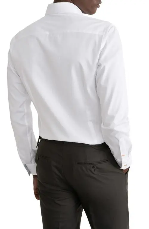 Eton Contemporary Fit Geometric Detail Shirt