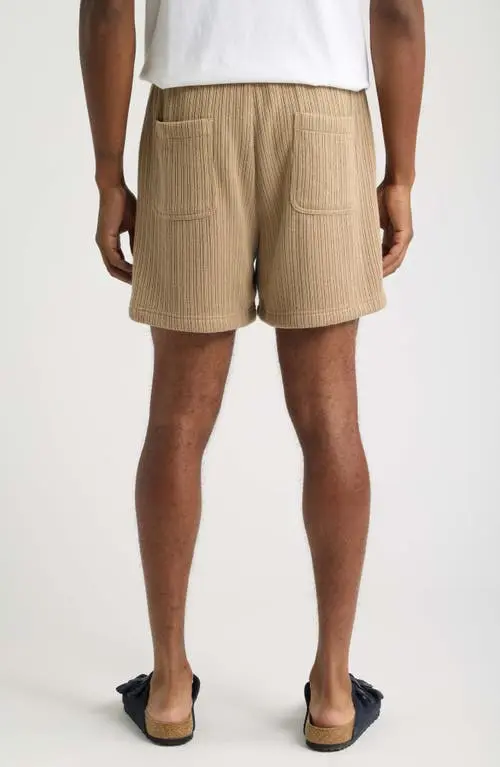RIZORT Hunter Knit Drawstring Shorts - Sand