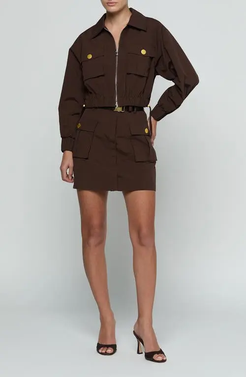L'Agence Kade Cargo Pocket Windbreaker