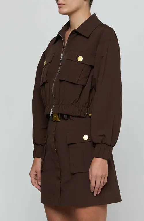 L'Agence Kade Cargo Pocket Windbreaker