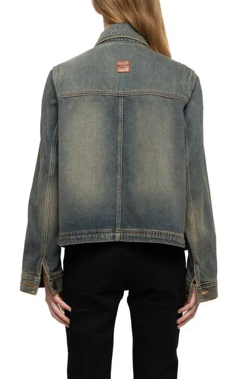 Zadig&Voltaire Lessa Logo Denim Jacket