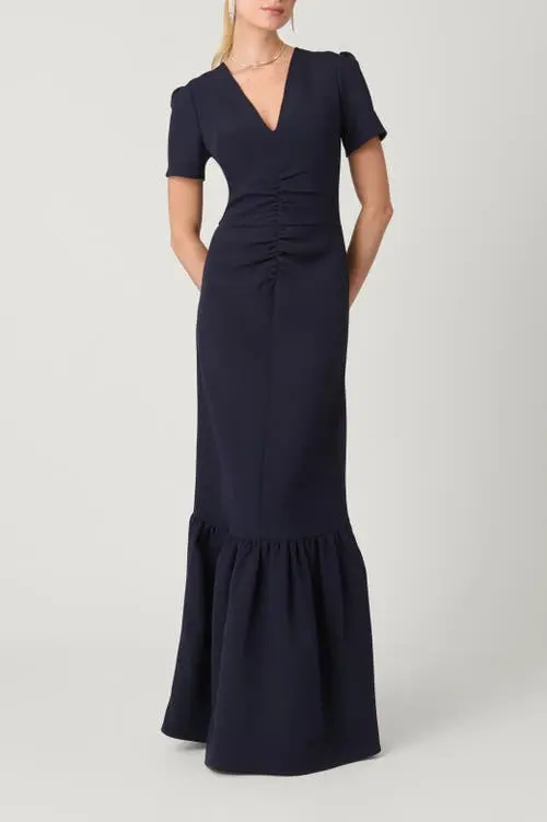 Shoshanna Stretch Crepe Tracey Dress